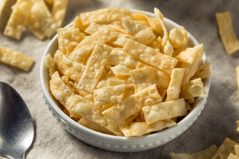 Crispy Fried Wonton Strips Stock Photos - Free & Royalty-Free Stock ...