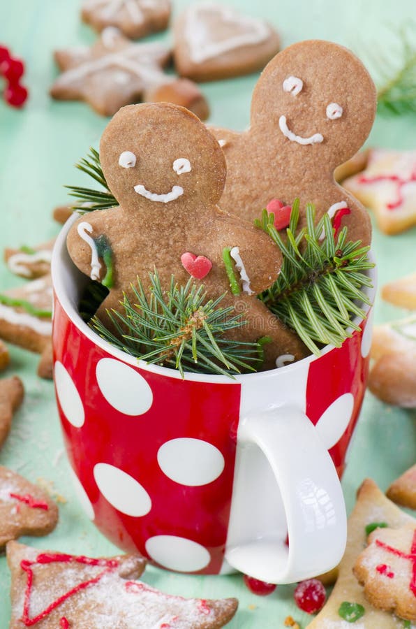 Homemade gingerbread men stock photo. Image of cookie - 35645042