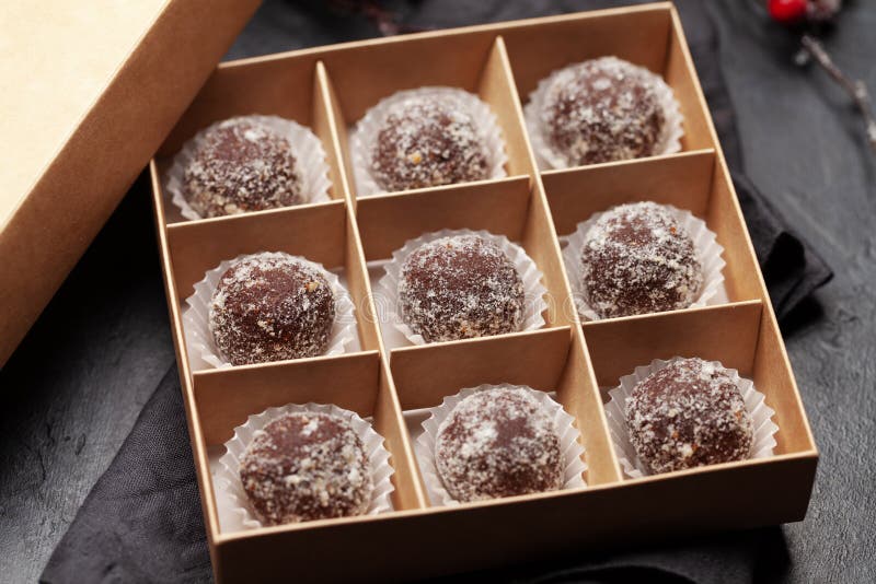 Homemade Healthy Vegetarian Sweets Stock Photo - Image of celebration ...