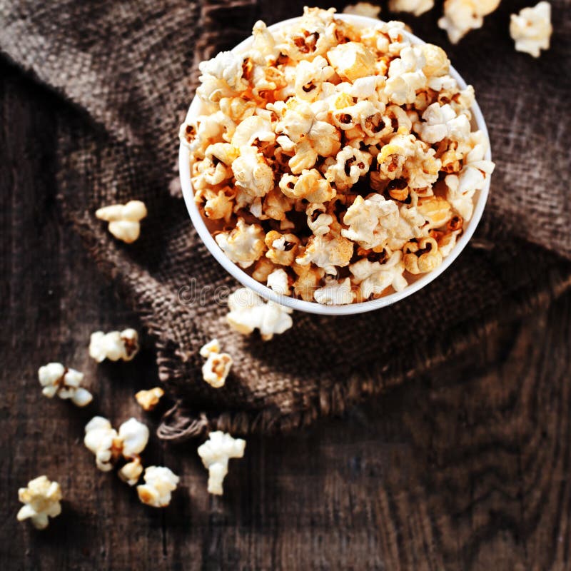 Corn and popcorn stock photo. Image of food, popcorn - 14590312