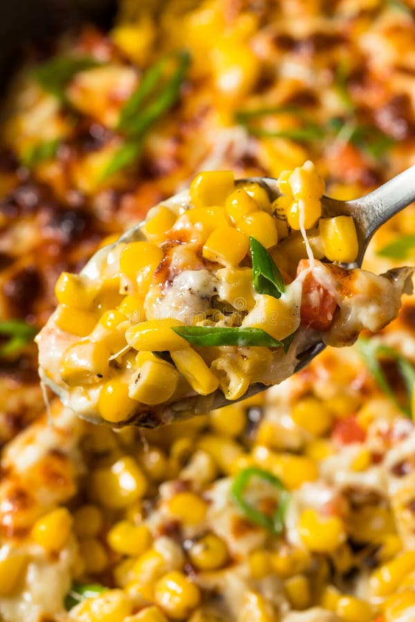 Homemade Korean Corn Cheese Stock Photo - Image of nutrition ...