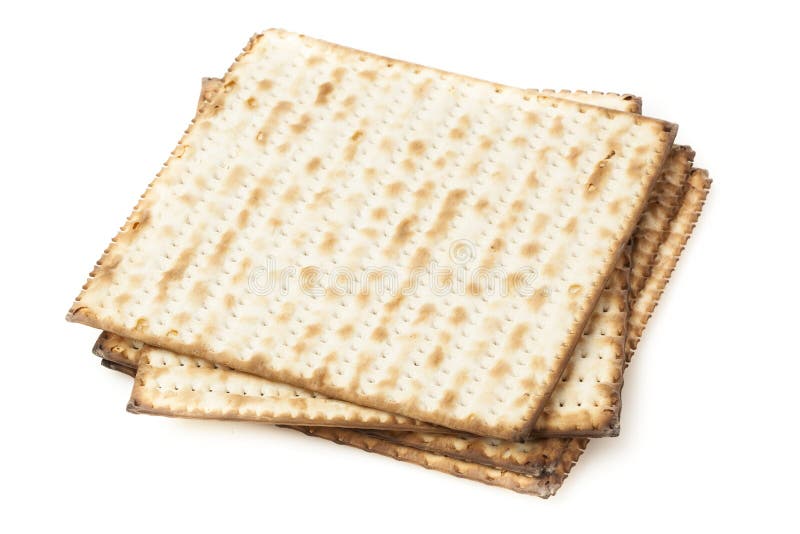 Homemade Kosher Matzo Crackers Stock Photo - Image of hebrew, judaism ...