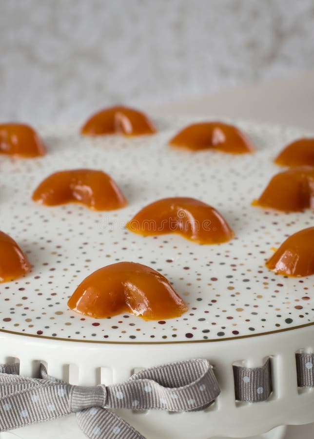 Homemade Mango and Passion Fruit Jelly Candy Stock Image - Image of ...