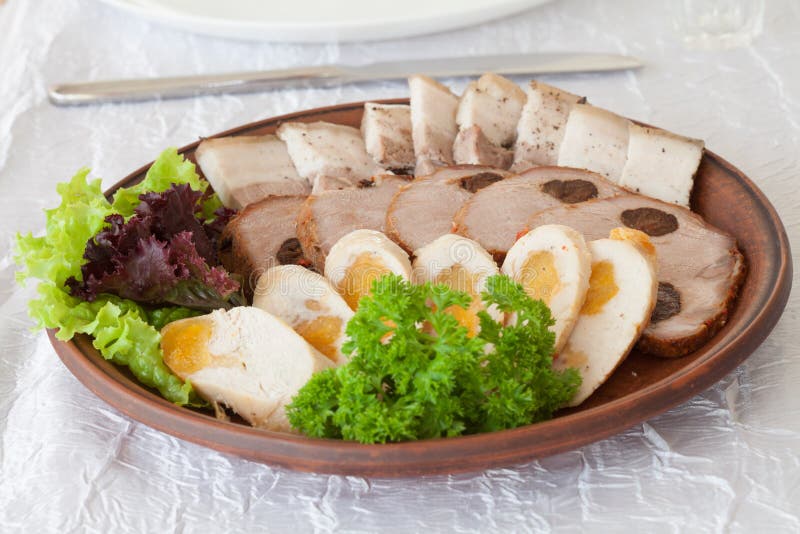 Homemade meat delicacies stock photo. Image of cooked - 50607158