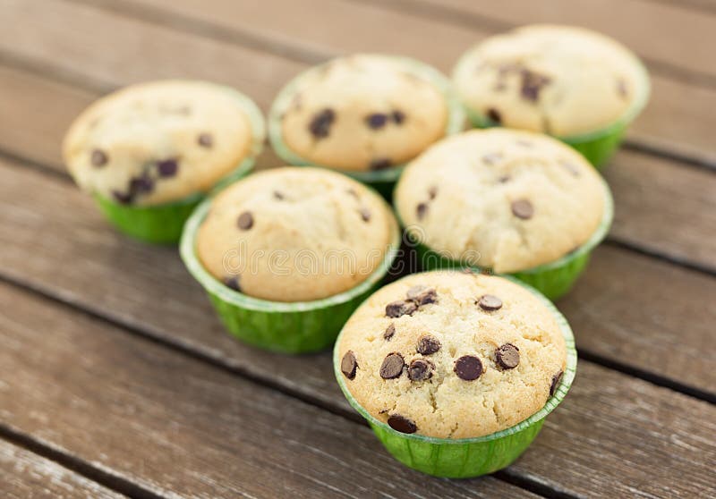 Homemade Muffins with Natural Products. Stock Image - Image of dessert ...