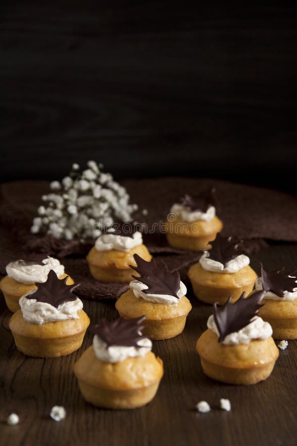 Homemade Muffins Made with Egg and Honey. Stock Image - Image of gluten ...