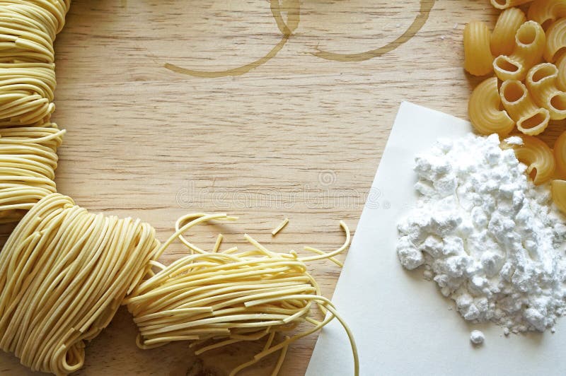 Homemade noodle stock photo. Image of macaroni, meal - 40566660