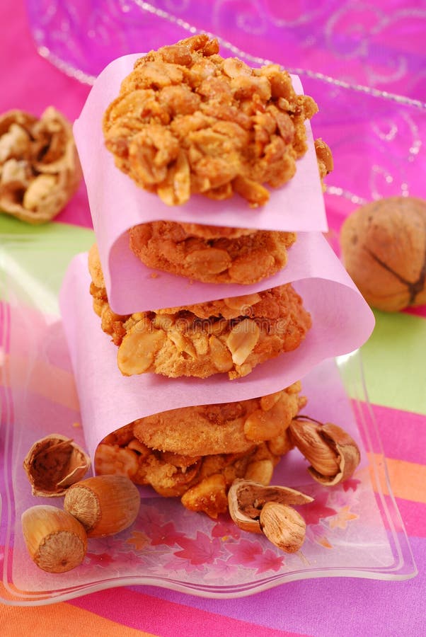 Homemade nuts cookies stock photo. Image of nuts, sugar - 11822888