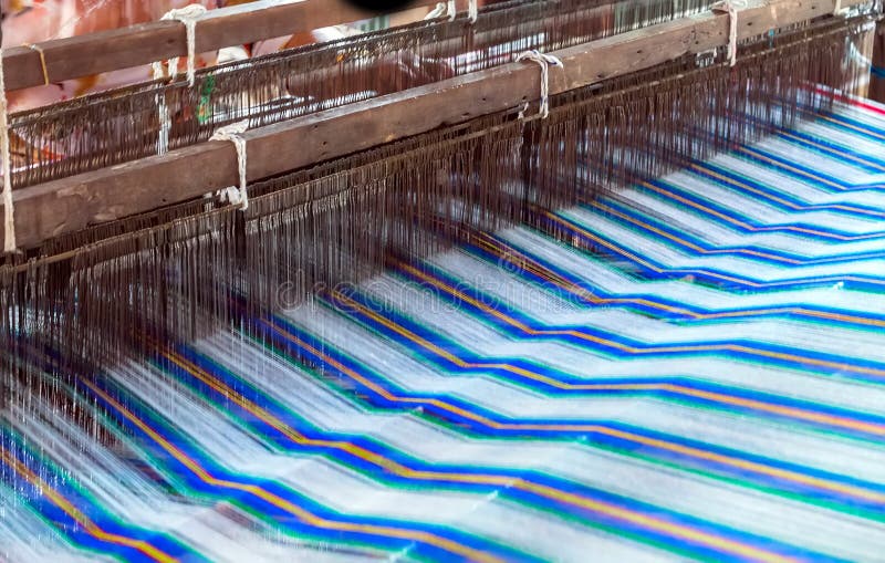 Homemade old textile stock image. Image of homemade, manufacturing ...