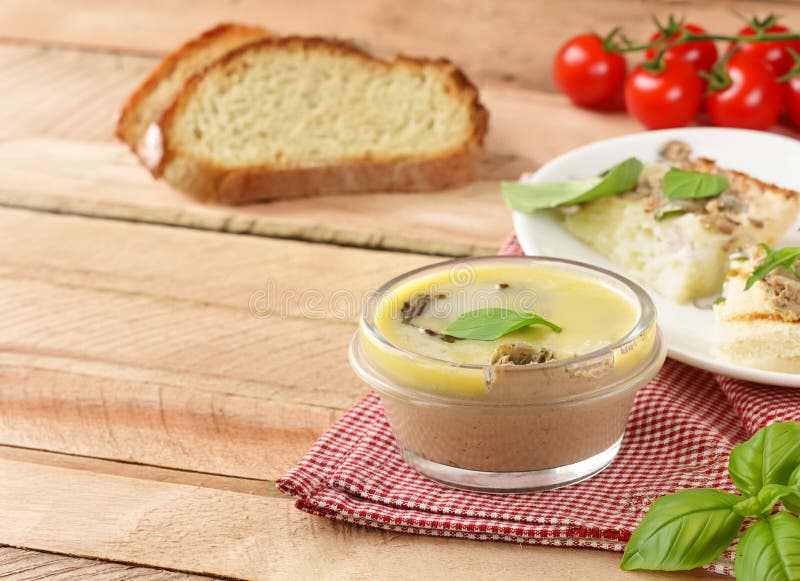 Homemade Chicken Liver Pate Stock Image - Image of paste, beef: 337763695