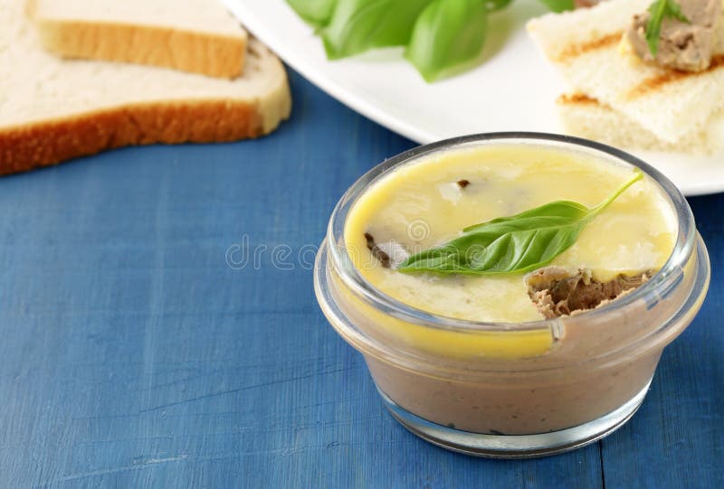 Homemade Chicken Liver Pate Stock Image - Image of goose, ingredient ...