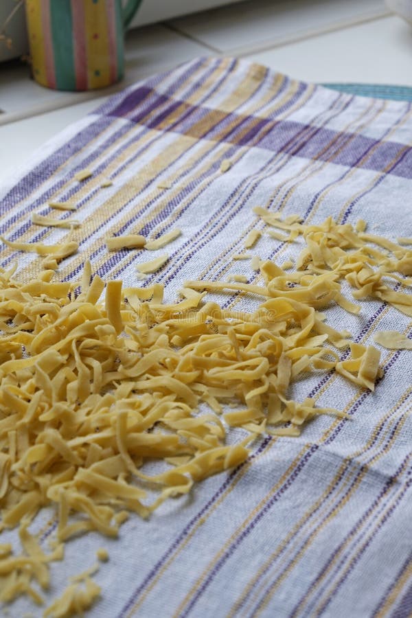 Homemade pasta in portrait stock image. Image of fresh - 64529105