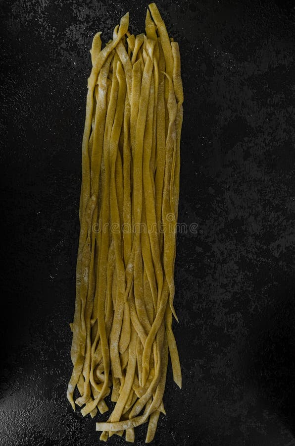 Organic Semolina Pasta from Italy Stock Image - Image of shaped ...