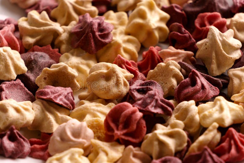 Homemade Pastille from Apples and Berries in the Form of Multi-colored ...