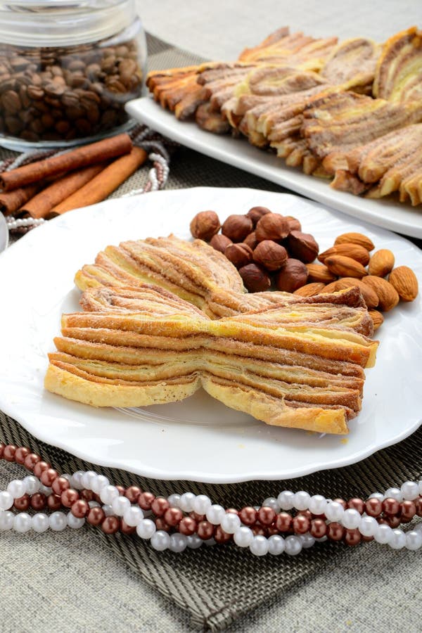 Homemade Pastries with Cinnamon Stock Photo - Image of cinnamon, home ...