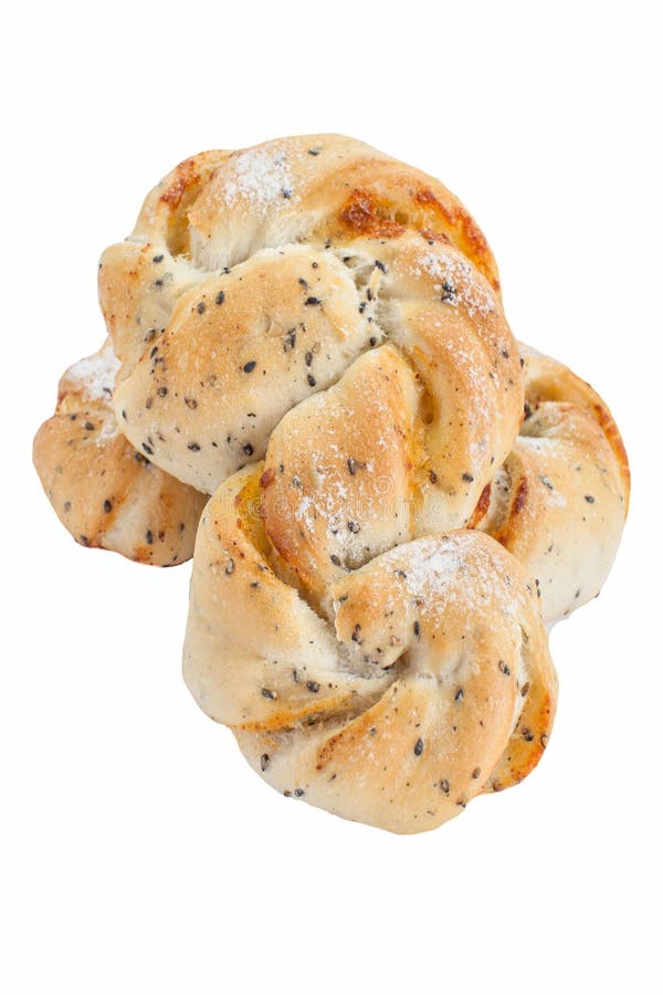 Homemade Pastry Filled with Cheese and Sesame Stock Image - Image of ...