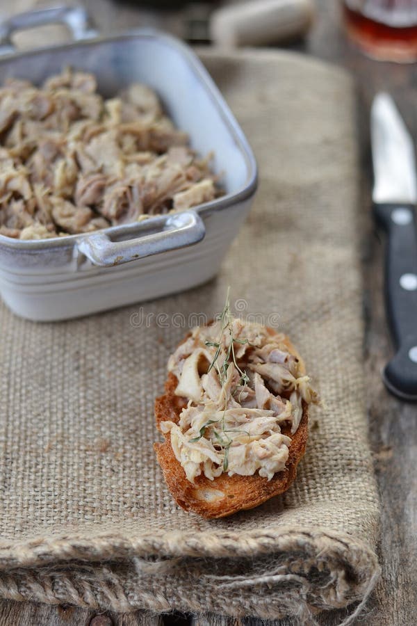 Homemade Pate with Toast Bread Stock Image - Image of food, pork: 34306683