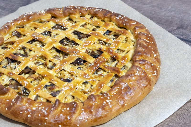 Homemade Pie, Baked Pie, Home Baking Concept Stock Photo - Image of ...