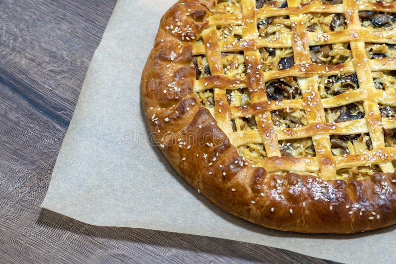 Homemade Pie, Baked Pie, Home Baking Concept Stock Photo - Image of ...