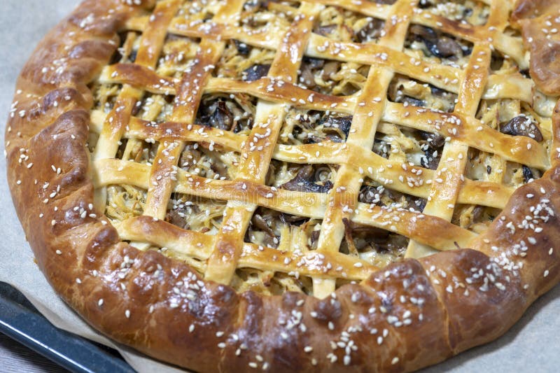 Homemade Pie, Baked Pie, Home Baking Concept Stock Photo - Image of ...