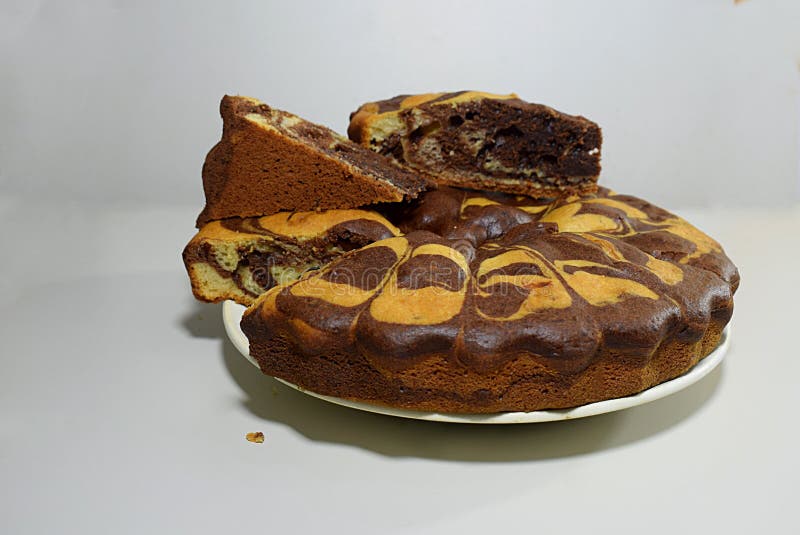 Homemade Pie Made from Two Types of Dough Stock Image - Image of pile ...