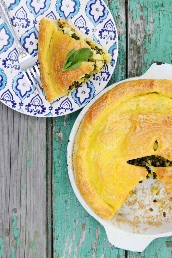 Homemade pie , top view stock image. Image of eating - 56925997