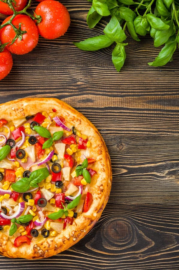 Homemade pizza stock image. Image of fresh, preparation - 41630361