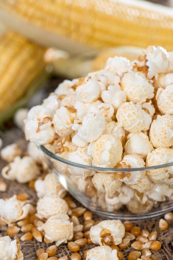 Homemade Popcorn stock image. Image of golden, nutrition - 34579545