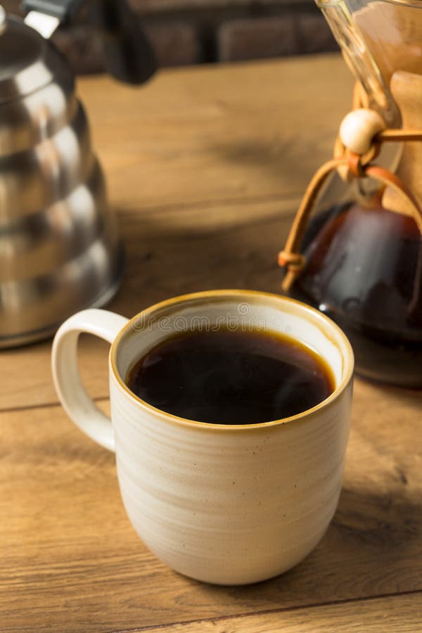 Homemade Pour Over Coffee stock image. Image of hipster - 200806209