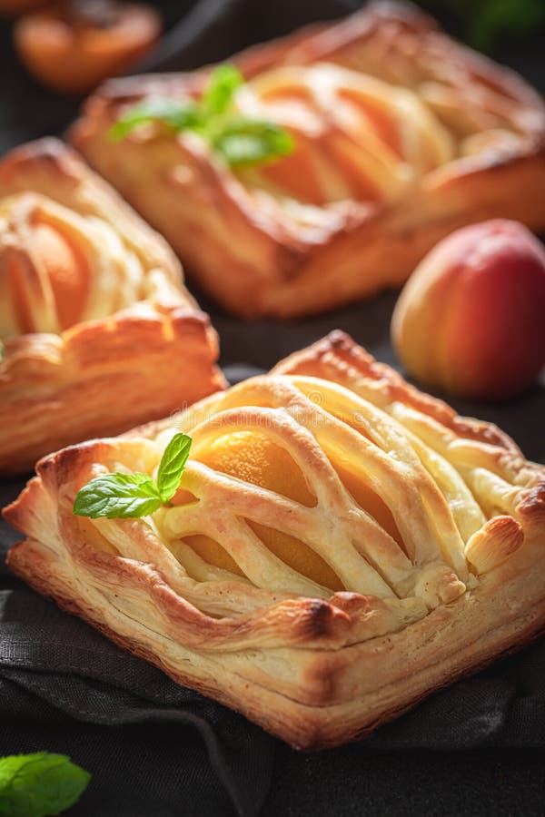 Homemade Puff Pastry Made in a Unique Way Stock Photo - Image of ...
