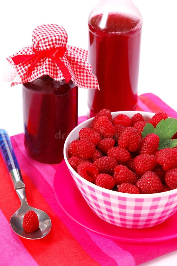 Homemade raspberry,syrup stock photo. Image of raspberries - 16073584