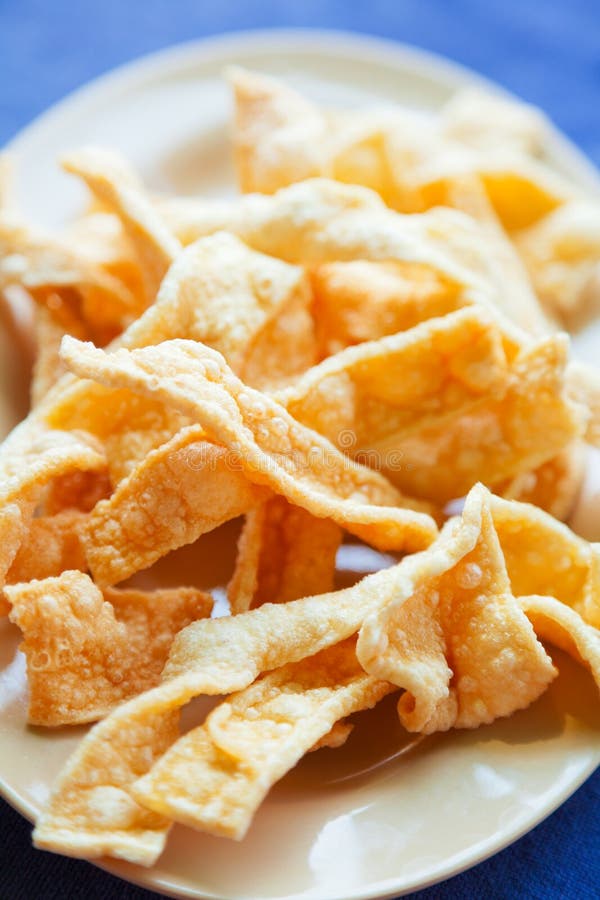 Homemade rice chips stock image. Image of crispy, snack - 58533001