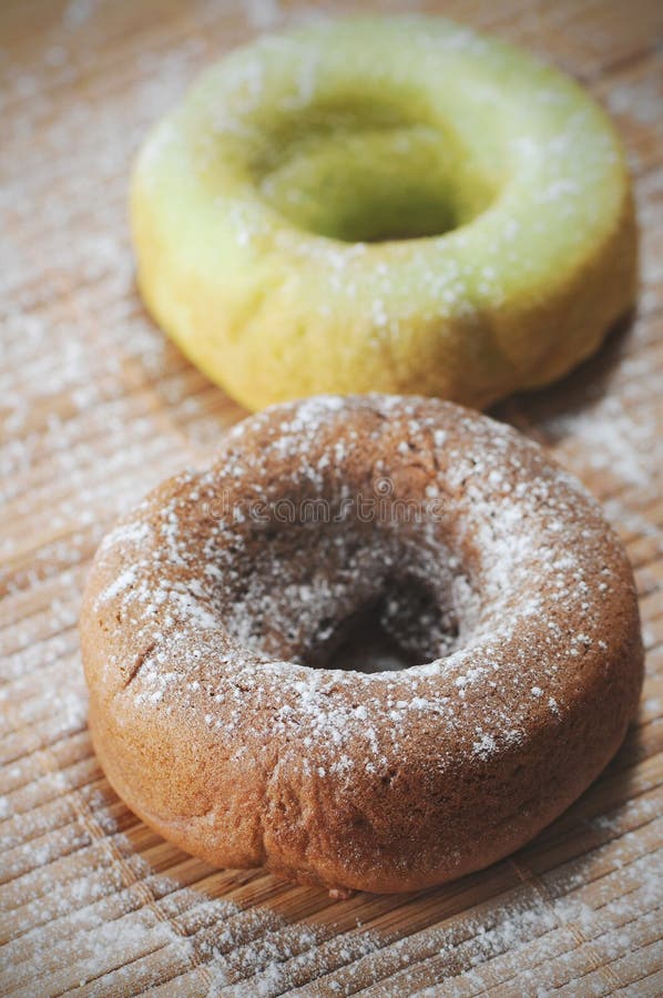 Homemade ring doughnut stock image. Image of dessert - 66850097