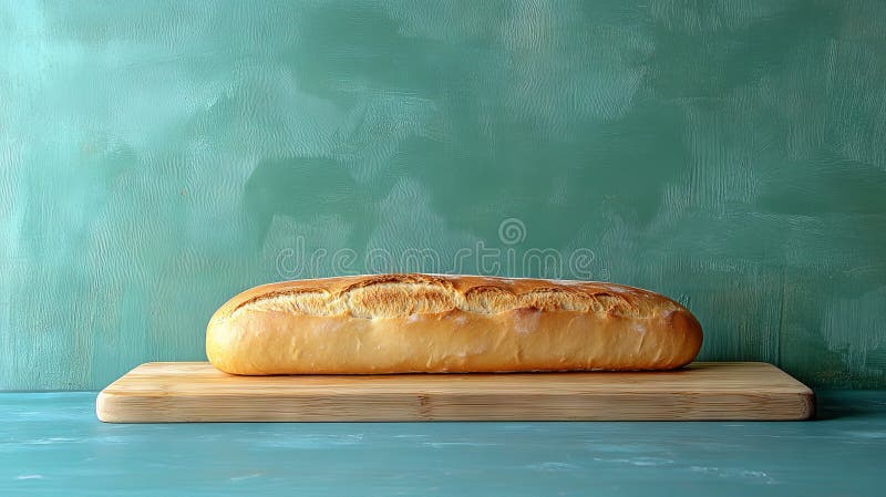 Homemade Rustic Loaf in a Comfortable Kitchen Baking Environment Stock ...