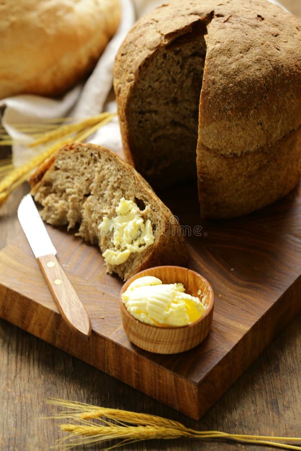 Homemade rye bread stock photo. Image of crust, homemade - 155020584