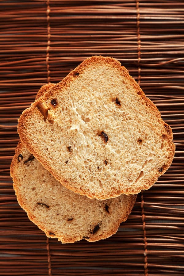 Homemade Rye Bread Wtih Dried Peppers Stock Photo - Image of pepper ...