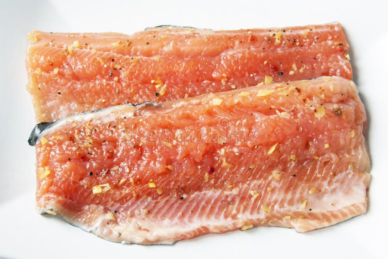 Red fish fillet stock photo. Image of zest, fillet, kitchen - 134939958