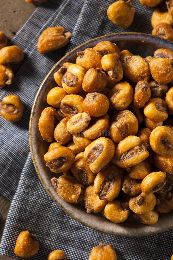 Homemade Salty Corn Nuts stock image. Image of healthy - 44475687