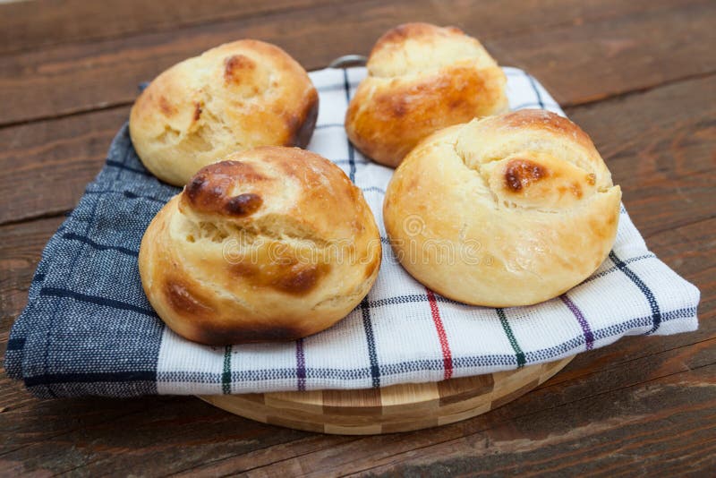 Small bread stock image. Image of bakeshop, dark, hamburger - 5364333