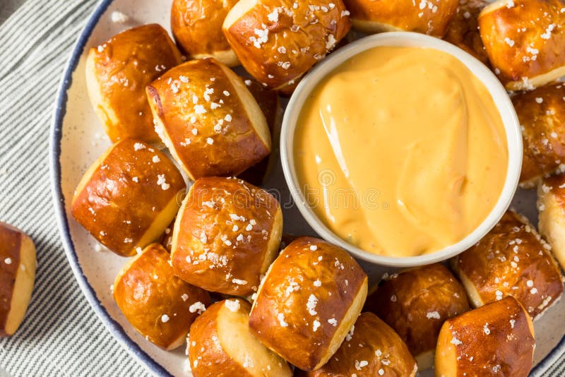Homemade Small Pretzel Bites Stock Image - Image of snack, salty: 259365513