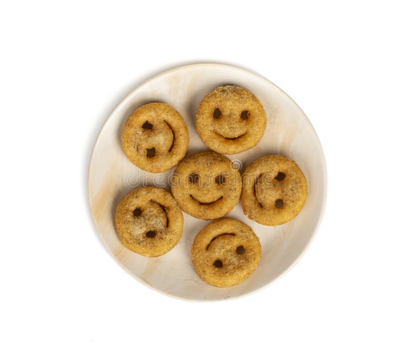 Homemade Smiley Face French Fries Stock Photo - Image of potato ...