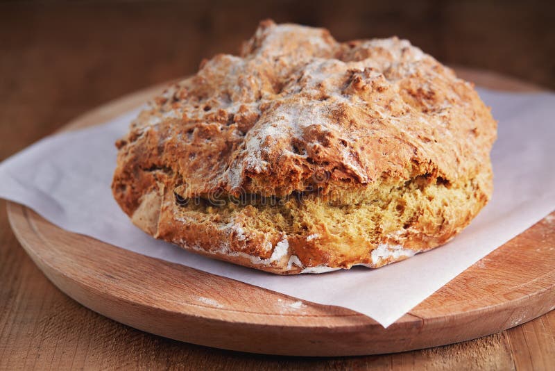 Homemade Soda Bread stock photo. Image of food, cutting - 107454402