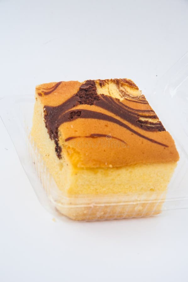 Homemade Sponge Cake in Box Stock Image - Image of color, fruit: 67239943