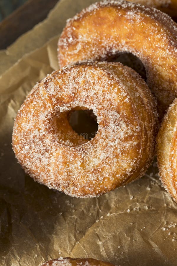 Homemade Sugary Cronut Donuts Stock Photo - Image of glazed, fried ...