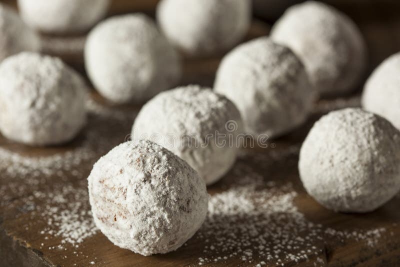 Homemade Sugary Donut Holes Stock Image - Image of powdered ...
