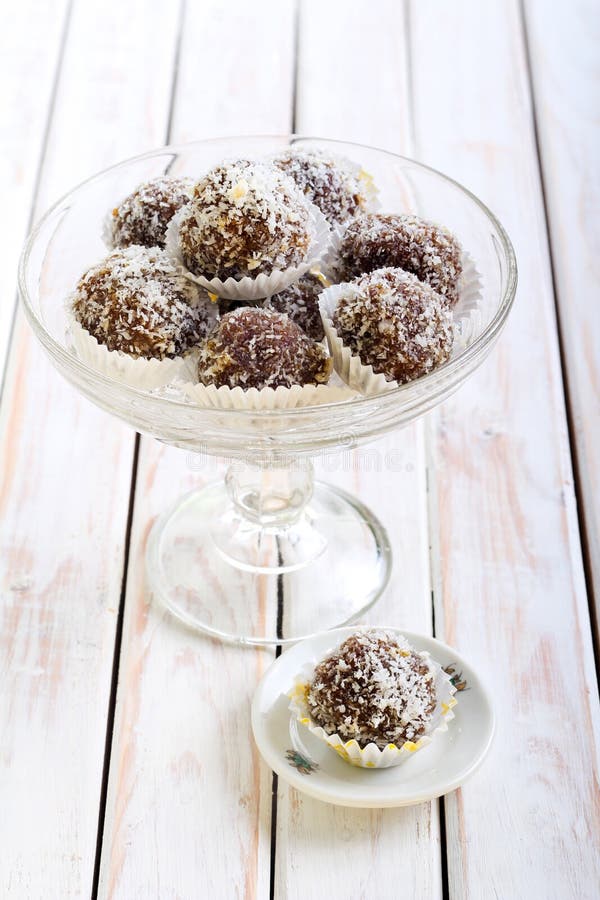 Homemade sweet balls stock image. Image of sweet, dessert - 43322737