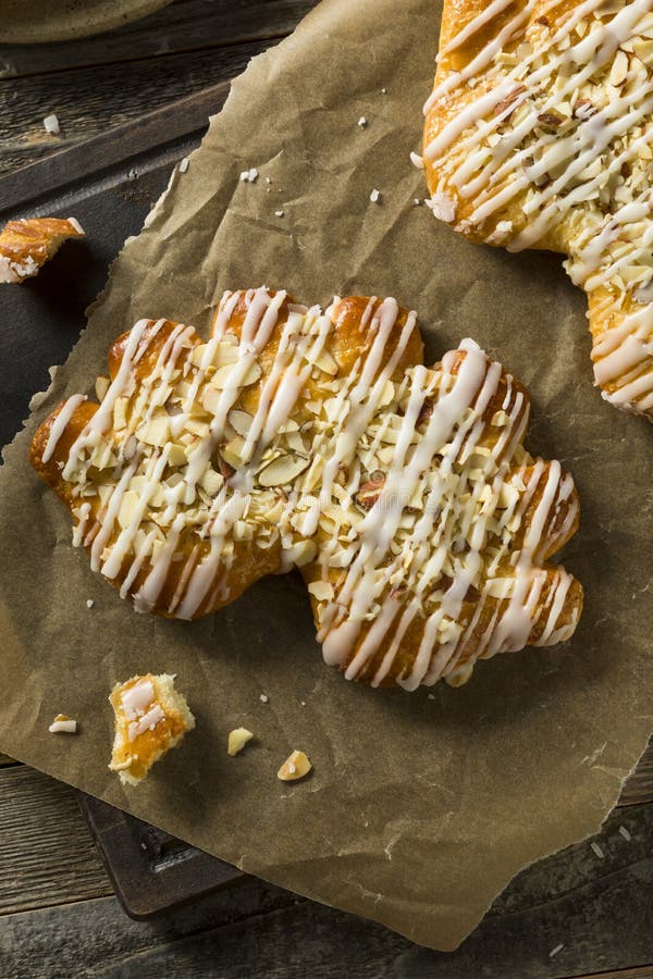Homemade Sweet Breakfast Bear Claw Pastry Stock Photo - Image of claws ...