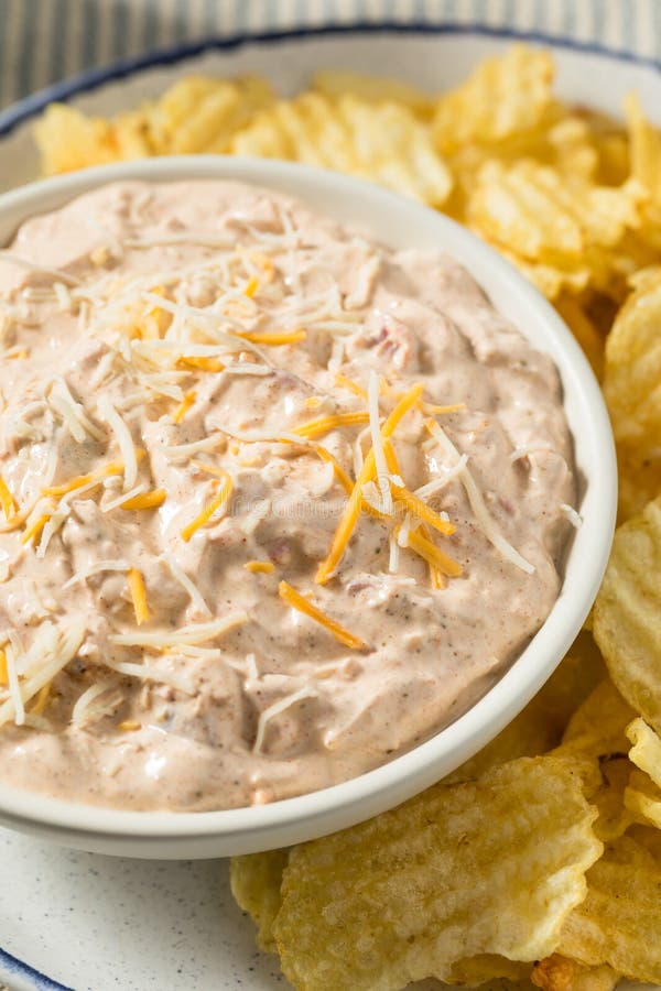 Homemade Taco Boat Dip Appetizer Stock Photo - Image of boat, chips ...
