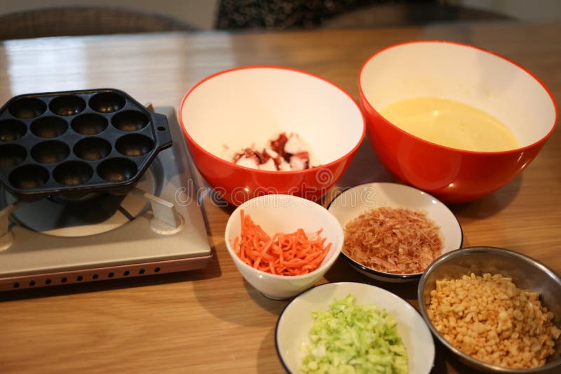 Homemade Takoyaki stock photo. Image of cooking, takoyaki - 325393954