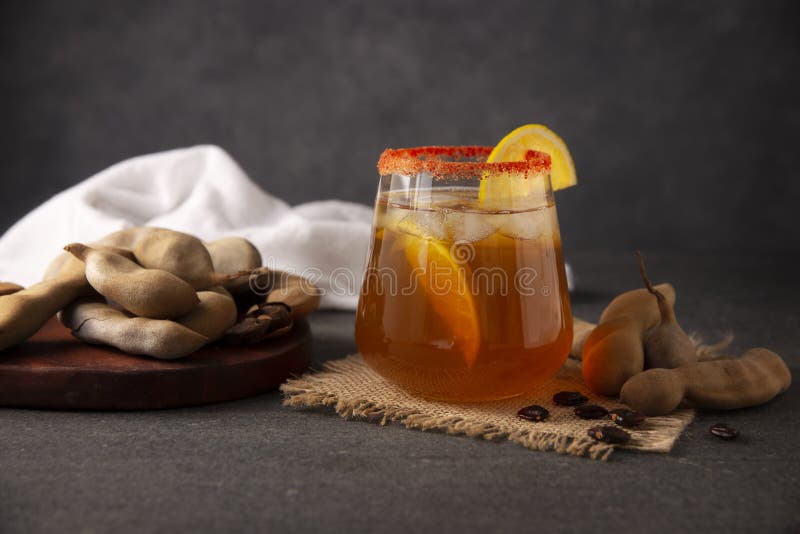 Homemade Tamarind Drink stock photo. Image of cocktail - 268072870
